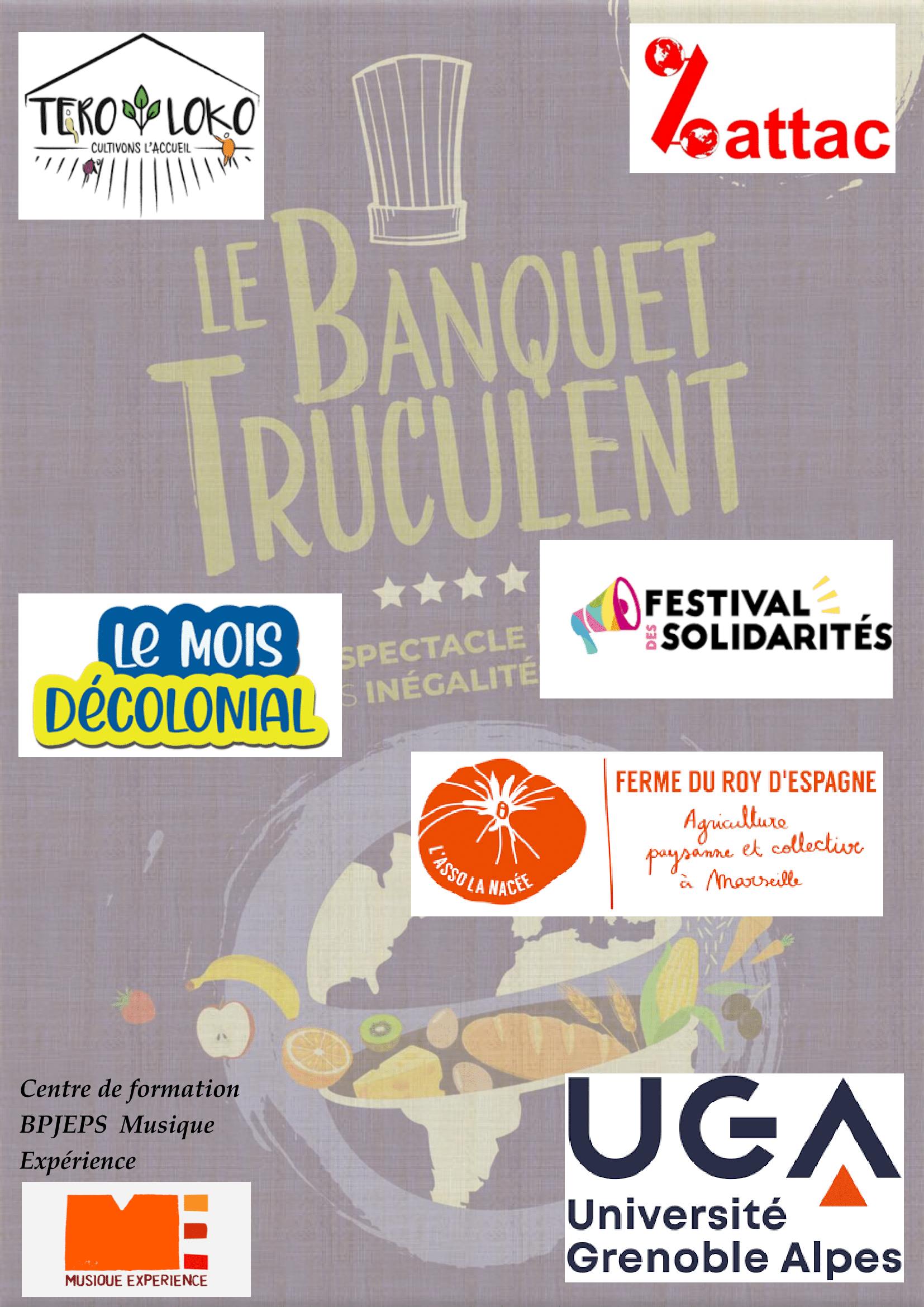 Lieux de représentation du Banquet Truculent – La Truculente Compagnie